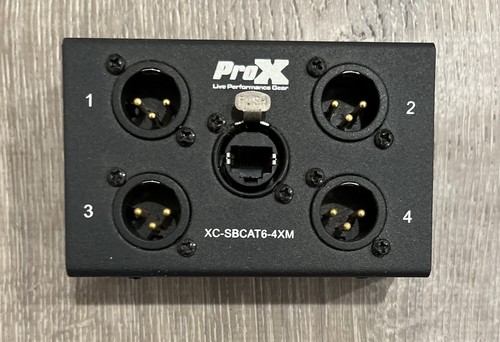 ProX XC-SBCAT6-4XM/F 4 Channel Portable Snake Box | eBay