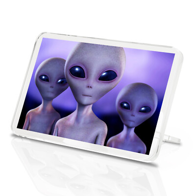 Alien Grey Classic Fridge Magnet - Aliens UFO Monster Creature Space ...