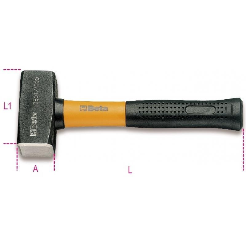 Beta 1380T Plastic Handle Mason Club Hammer 1250g | eBay