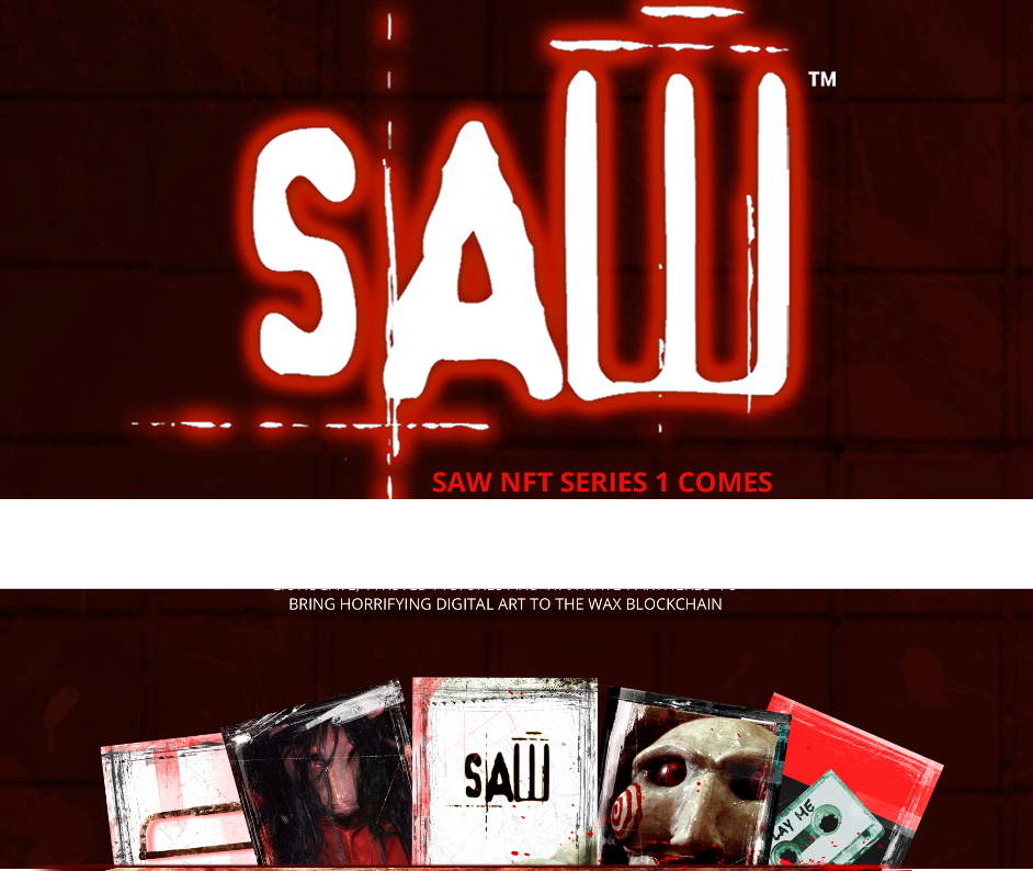 33 NFTs in this MEGA PACK!! - NFT - SAW Horror Blockchain Crypto WAX ...