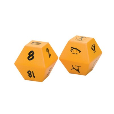 HART FOAM FITNESS DICE - ADD VARIETY TO WARM UP AND WORKOUTS (6-717 ...