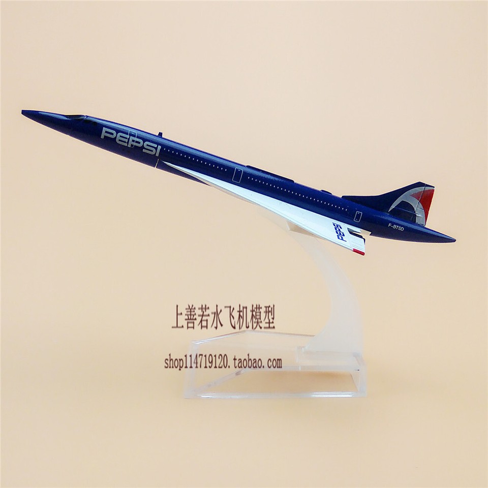 Air France Supersonic Pepsi Pepsi Concorde Alloy Simulation Aircraft ...