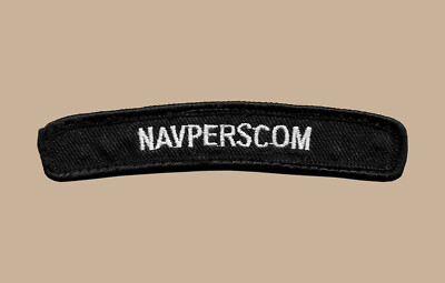 US Navy Personnel Command NAVPERSCOM UIM Shoulder Rocker Tab (01) | eBay