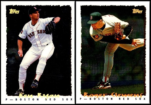 Topps CyberStats (Spectralight) Boston Red Sox (2) Card Lot - A REAL ...