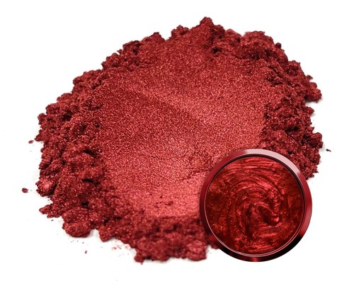 Pigments Premium True Red Mica - Senshi Red (50gr) - for Epoxy, Resin ...