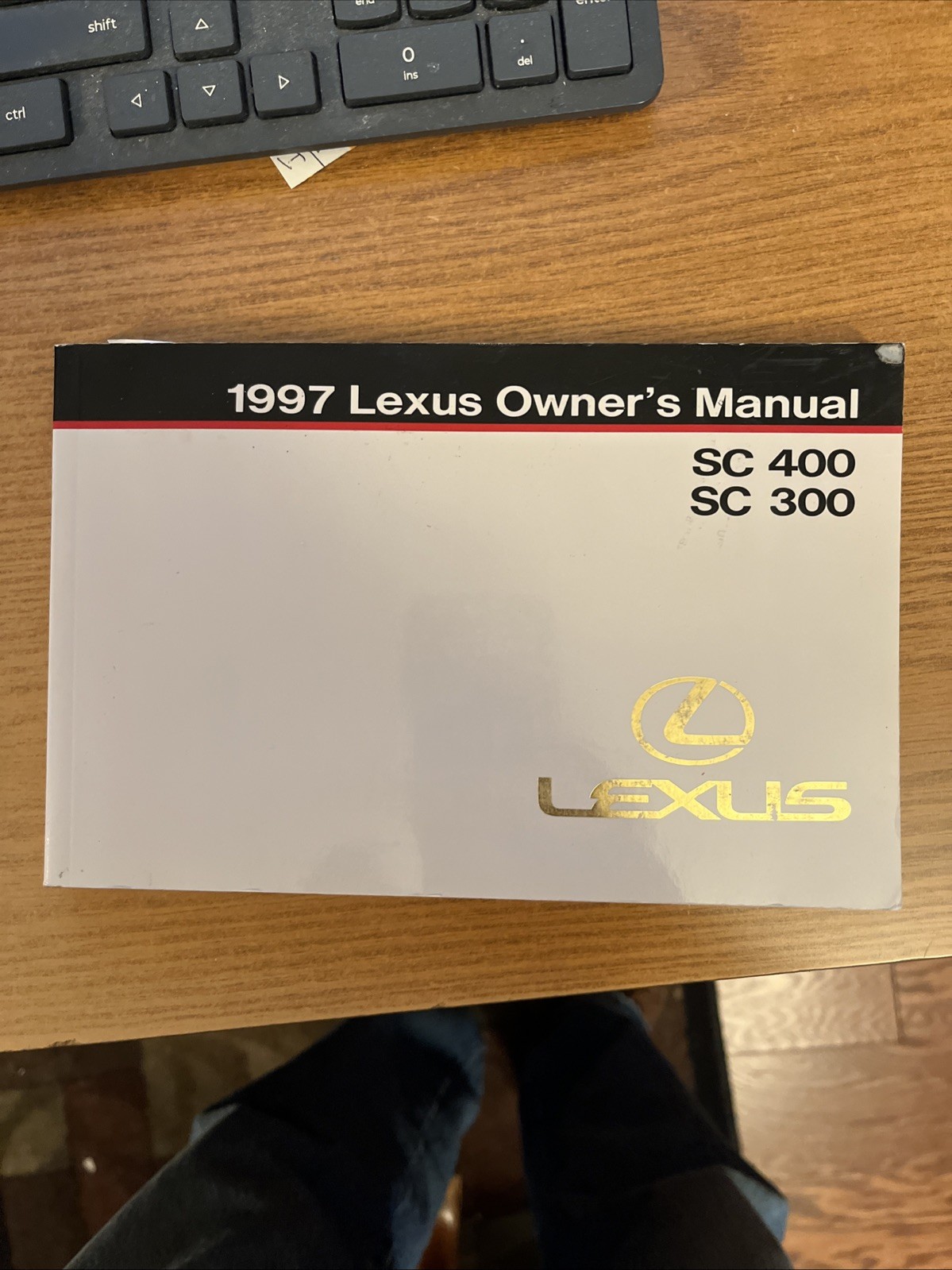 1997 Lexus SC 300 400 Coupe Owner Owner's Manual User Guide Book 3.0L 4 ...