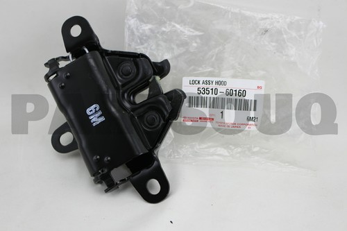 5351060160 Genuine Toyota LOCK ASSY, HOOD 53510-60160 | eBay