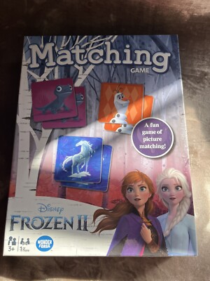 Disney Frozen 2 Matching Memory Game for Girls & Boys | eBay