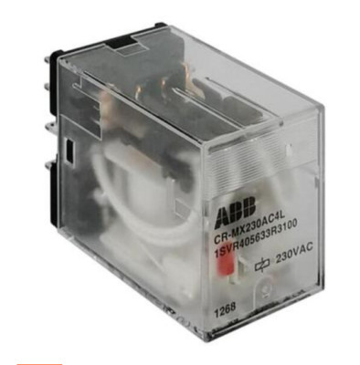 1PC Original ABB plug-in relay with lamp type CR-MX024AC2L AC24V #F2 | eBay