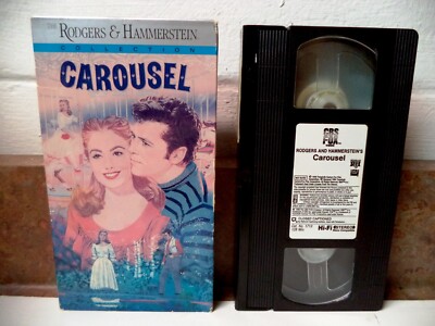 CAROUSEL (VHS 1956/90) RODGERS & HAMMERSTEIN, Gordon MacRae, Shirley ...