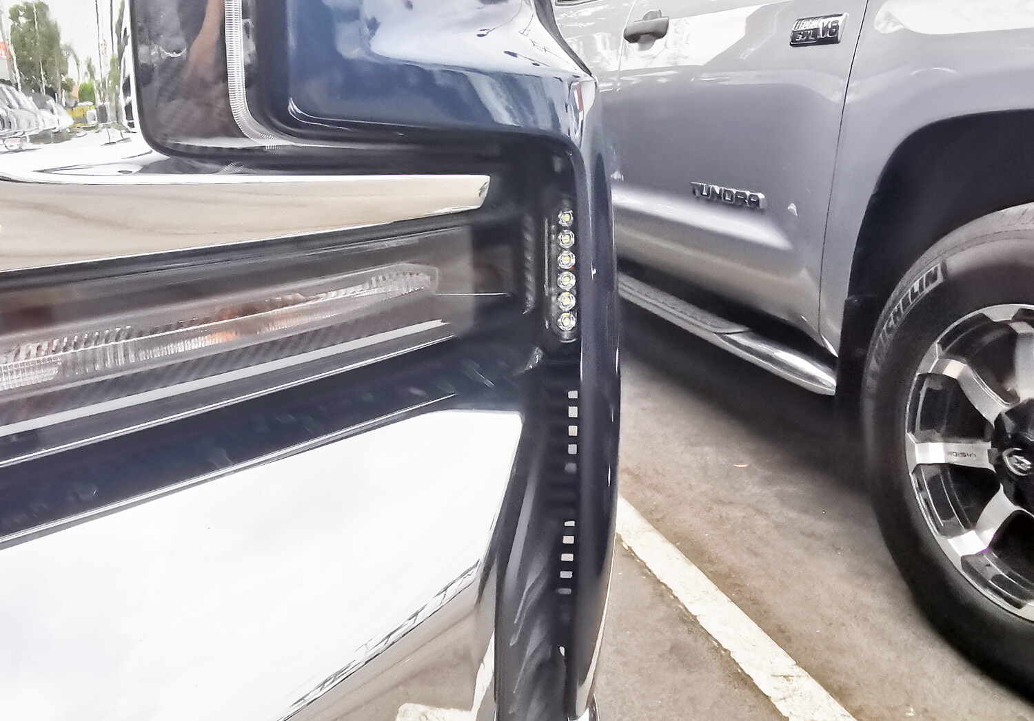 Headlight Side Mount LED Daylight Driving Lights For 19-up Chevy ...