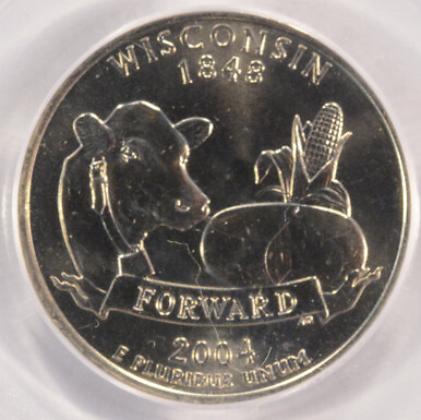 2004-D Wisconsin Quarter Low Leaf FS-5902 PCGS MS65 | eBay