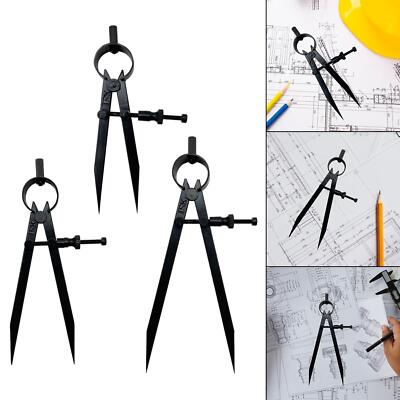 Metal Wing Divider Spacing Compass for Scribe Tool Engineering Drawing ...