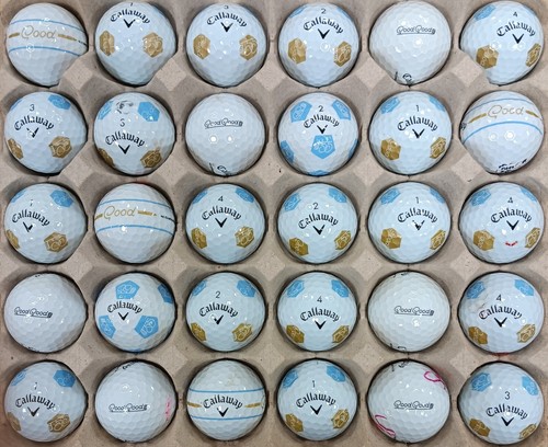 30 RARE Callaway Chrome "GOOD-GOOD" •••• (3A & 4A) Good & Great Golf ...