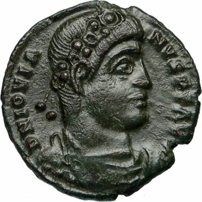 JOVIAN Authentic Ancient 363AD Genuine Original Roman Coin VOT V X ...