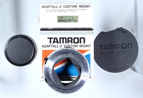 Tamron Adaptall 2 Mount for Minolta MD lens - with original box, caps ...