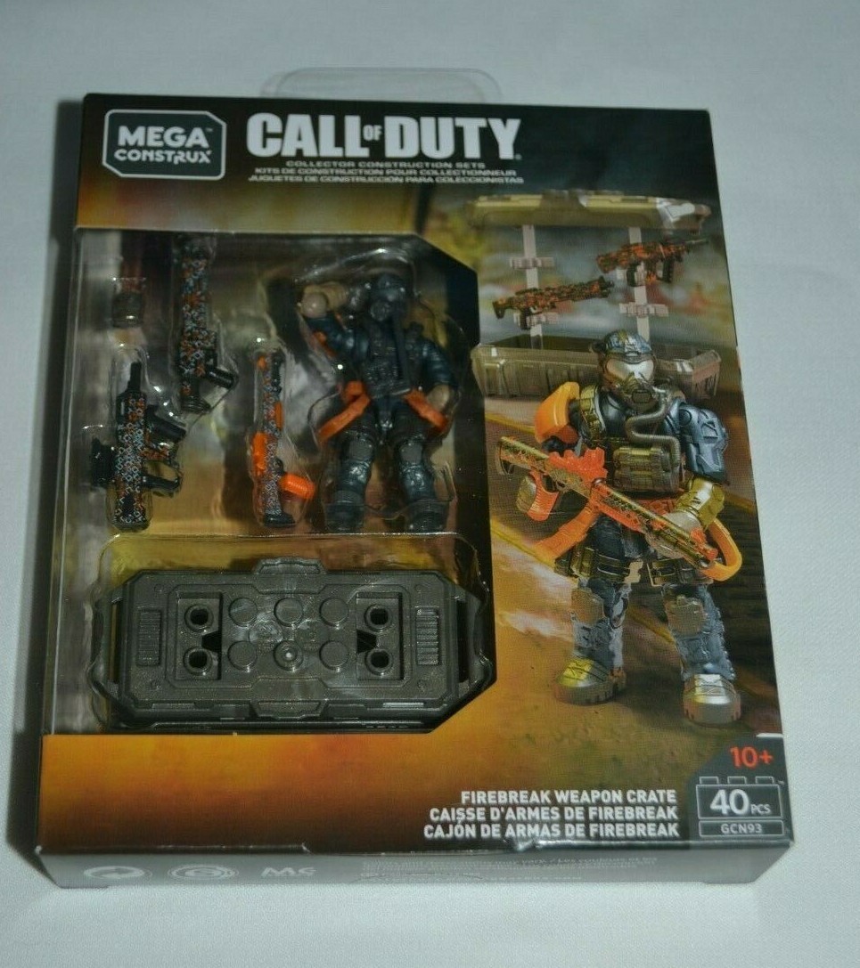 MEGA CONSTRUX CALL OF DUTY FIREBREAK WEAPON CRATE | eBay
