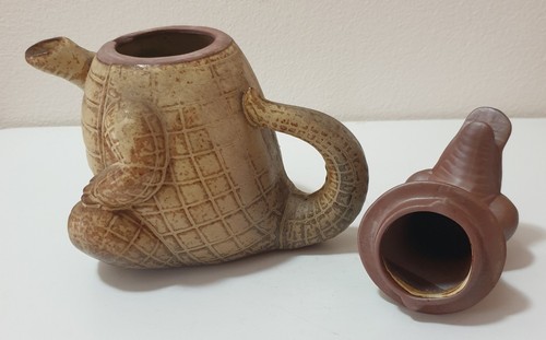 🐊Vintage Gempo Ware Pottery Alligator/Crocodile Teapot - Made in Japan ...