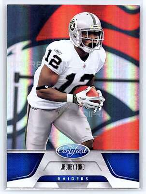 2011 Panini Certified #110 Jacoby Ford | eBay