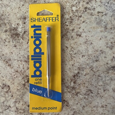 Vintage New Sealed Sheaffer Medium Point Ballpoint Blue Ink Refill NOS ...