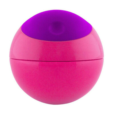 Boon SNACK BALL Snack Container Pink/Purple Kids Food Container Storage ...