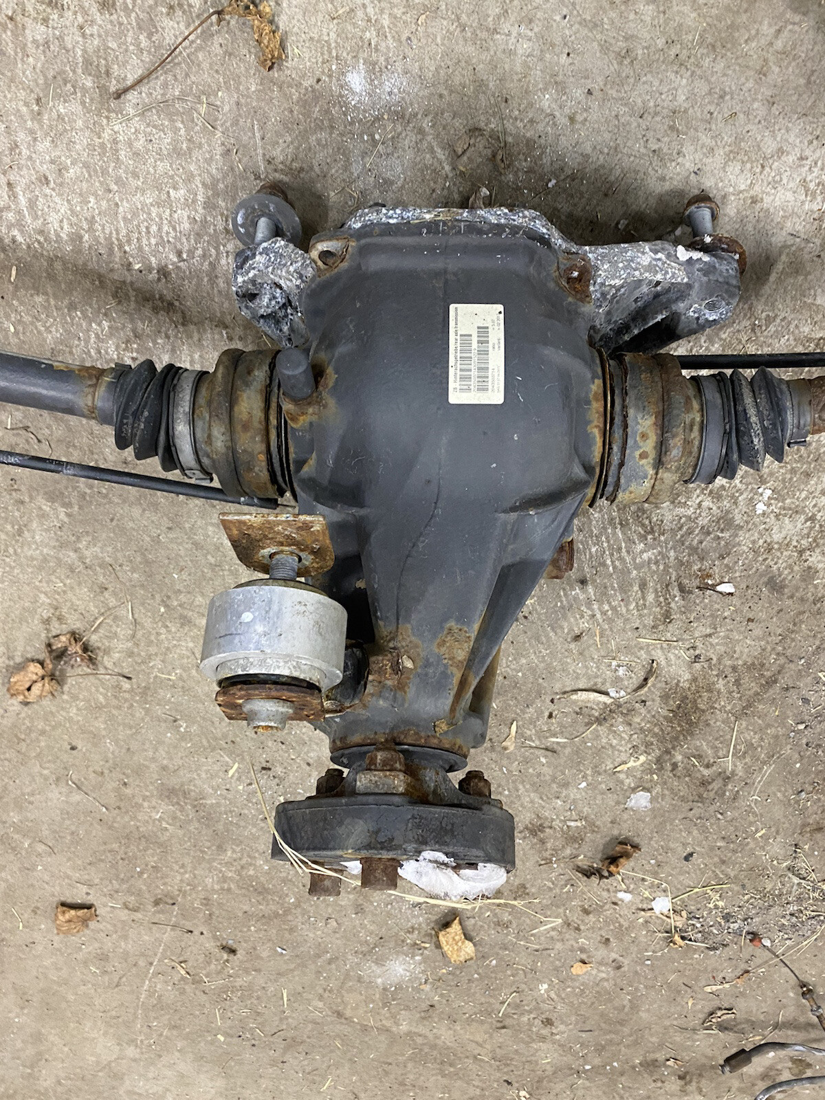 2008-2014 Mercedes Benz W204 C300 4Matic OEM 3.0L Rear Differential ...