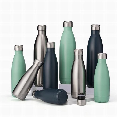 Cola Shape Thermos Reusable Metal Leak Proof Water Bottle Flask Custom ...