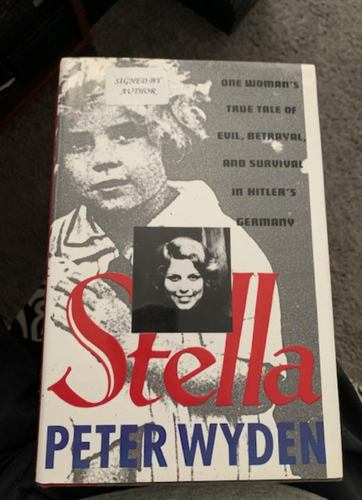 STELLA signed autographed hardcover book PETER WYDEN Germany Jewish | eBay