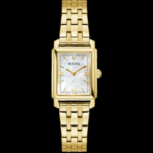 Bulova Sutton 97L177 Quartz Gold-Tone Classic Stainless Steel Watch | eBay
