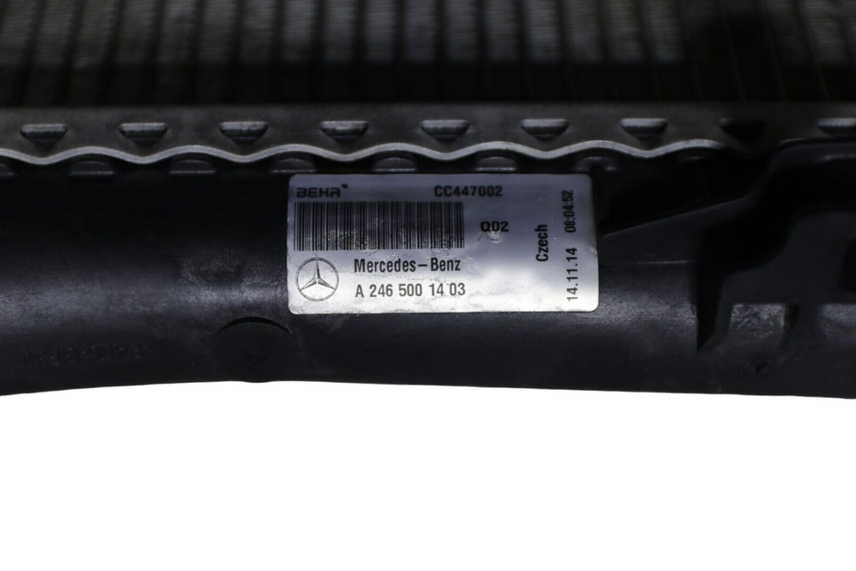 Mercedes Benz X156 GLA-Class Front Coolant Radiator A2465001403 2014 ...