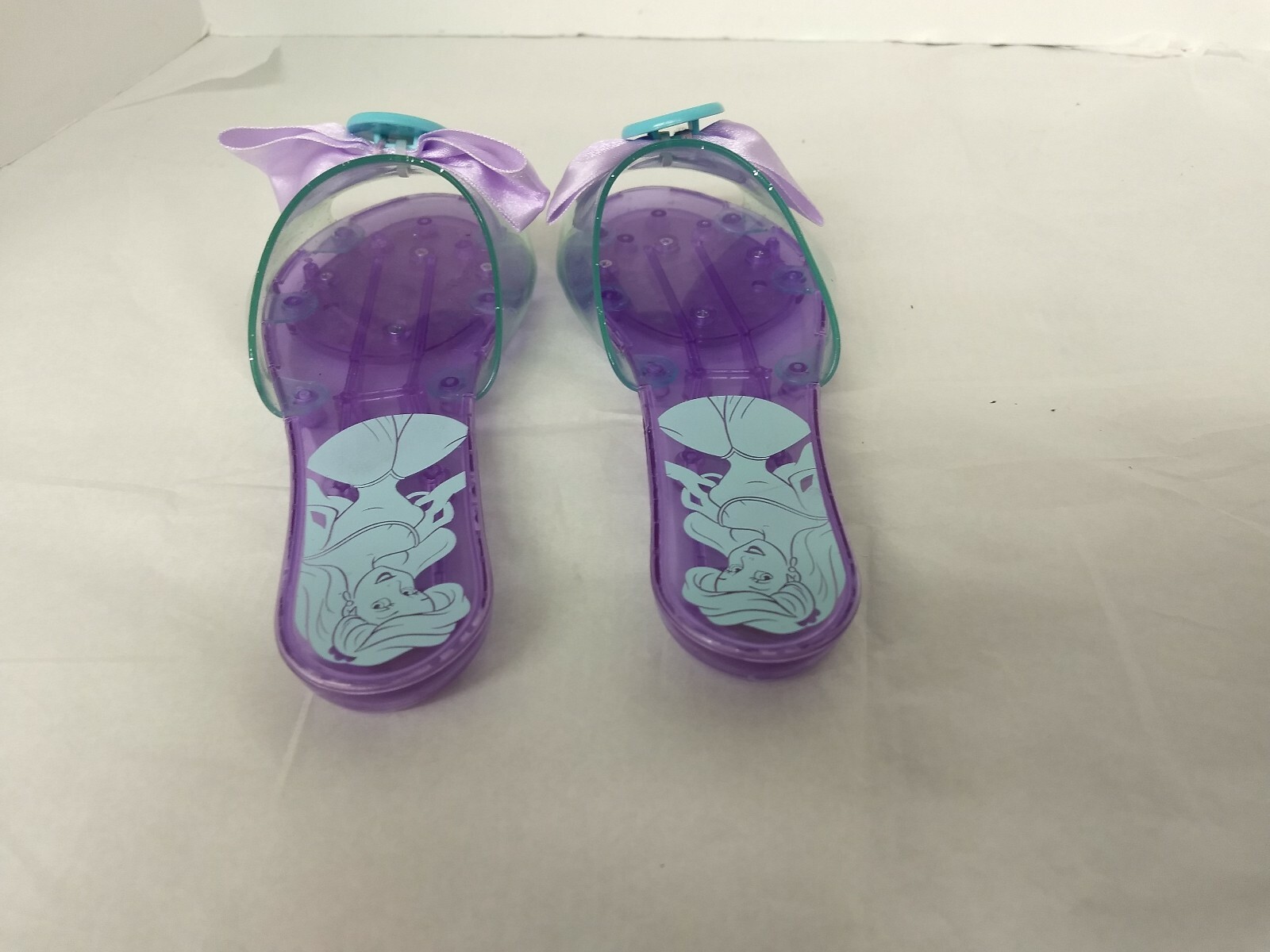 Disney Princess Lavendar Plastic Dress Up Costume Shoes Ariel flats | eBay