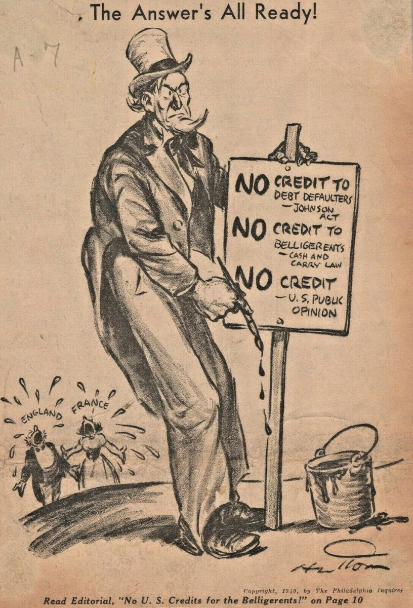 1940s Political Cartoons