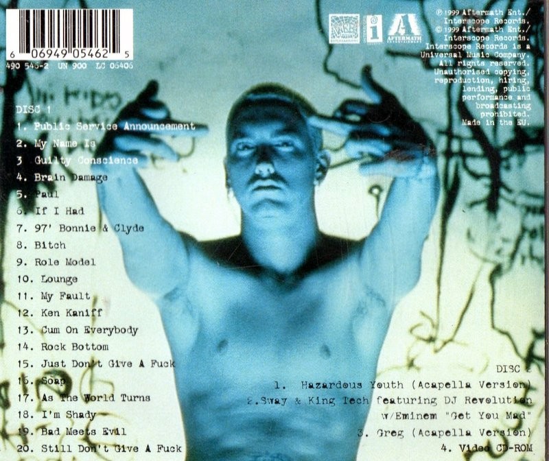 EMINEM 'THE SLIM SHADY LP SPECIAL EDITION CD | eBay UK