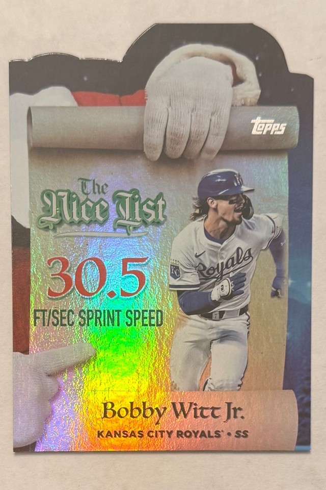 2025 Topps Holiday - THE NICE LIST Insert - You Pick / Choose Complete ...