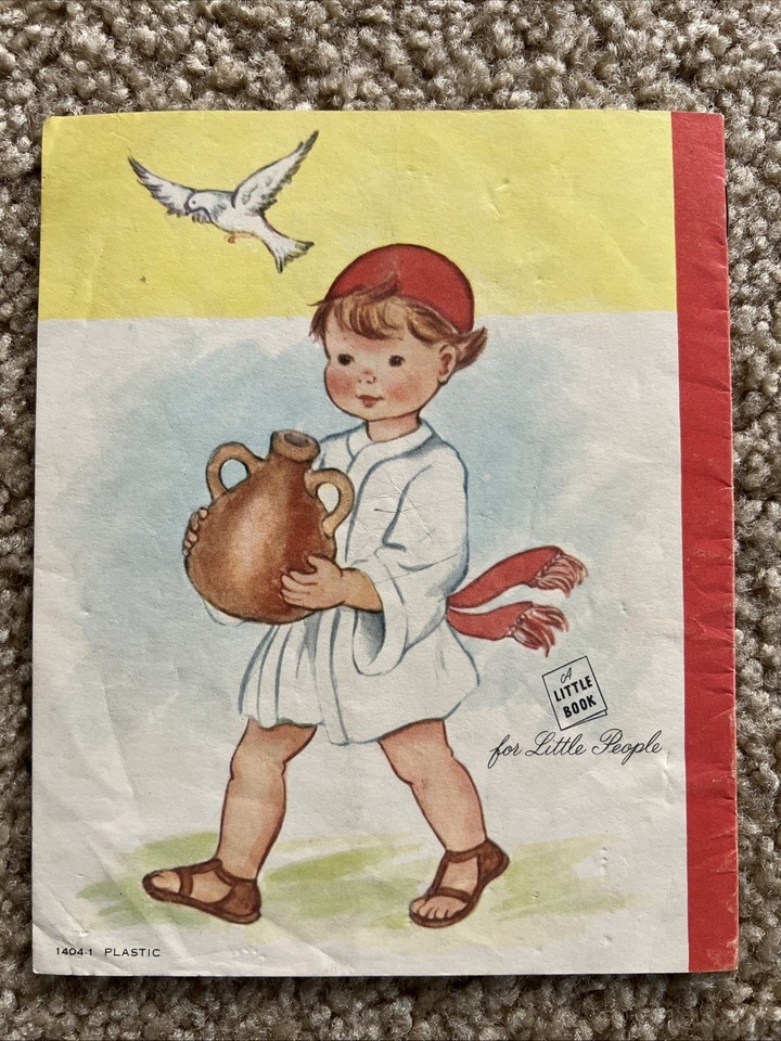 LITTLE BOY JESUS CHILDREN'S PLASTIC BOOK, 1953 - RARE C R GIBSON CO | eBay
