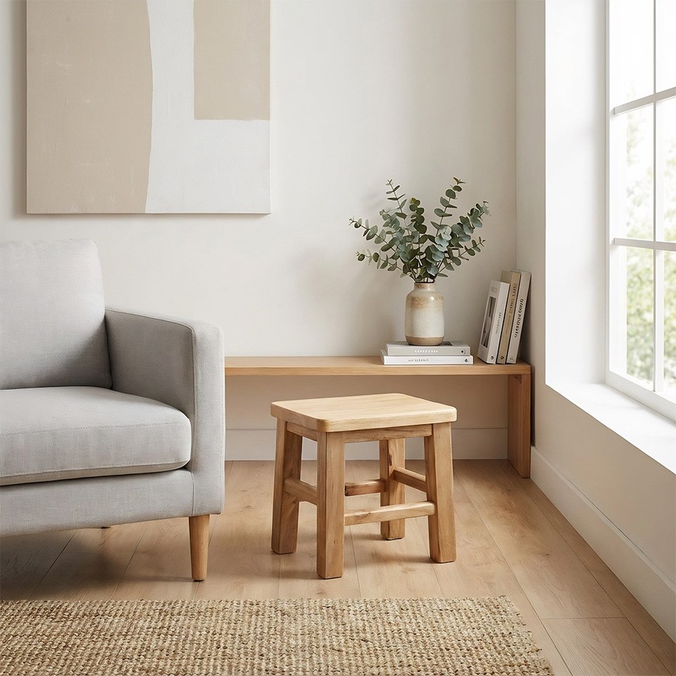 Handmade Solid Wood Stool Children's Step Stool & Seat Durable Small ...