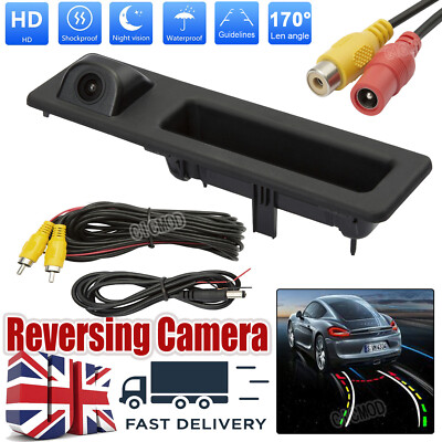 Reverse Camera For BMW 3 4 5 Series F10 F31 F30 Rear Boot Handle Trunk ...