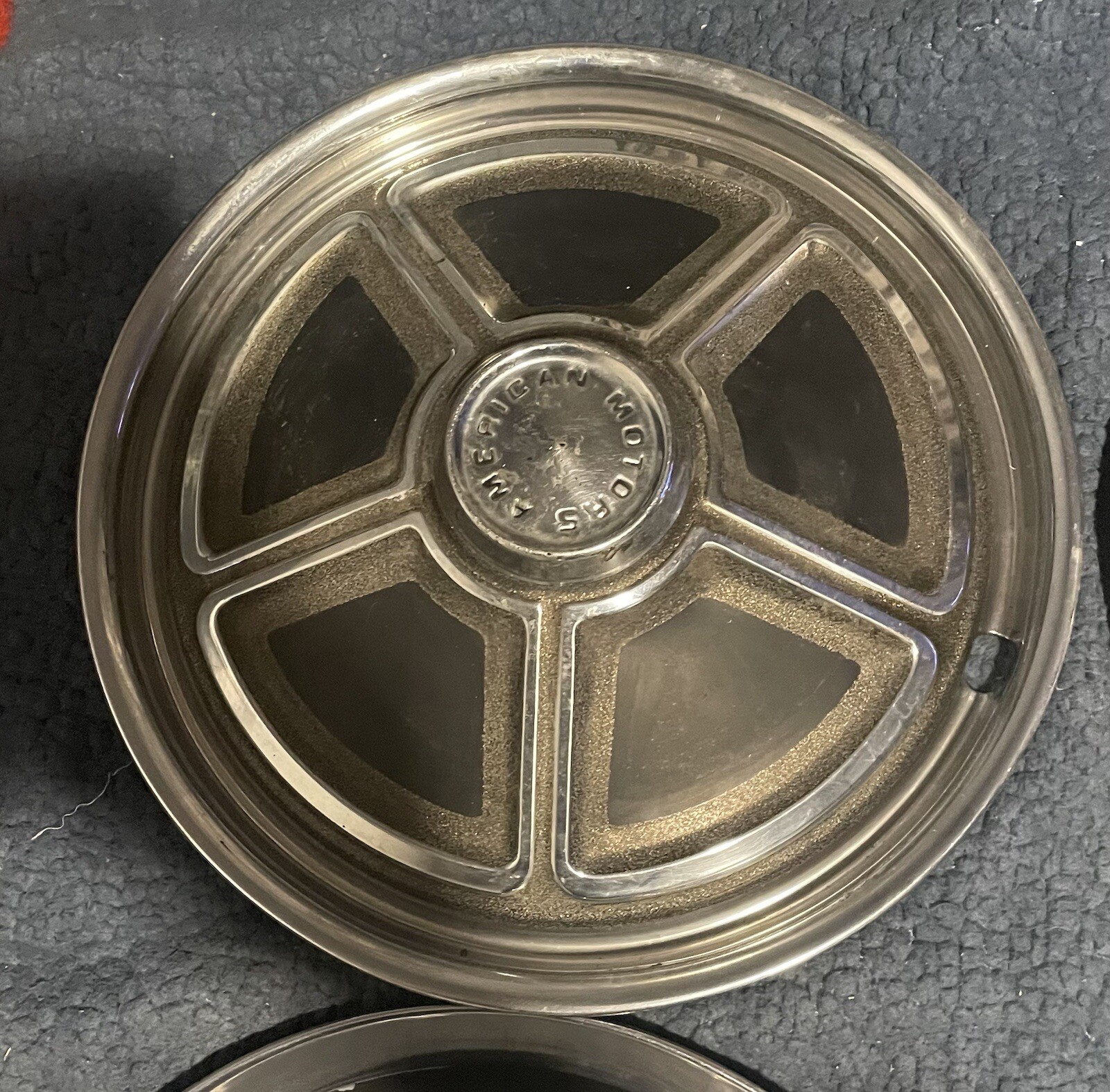 Set of Four American Motors Hubcaps Vintage, 3 Bended A Little. See ...