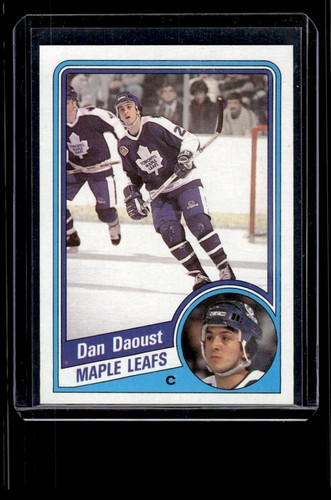 Dan Daoust 1984 Topps #137 Toronto Maple Leafs | eBay