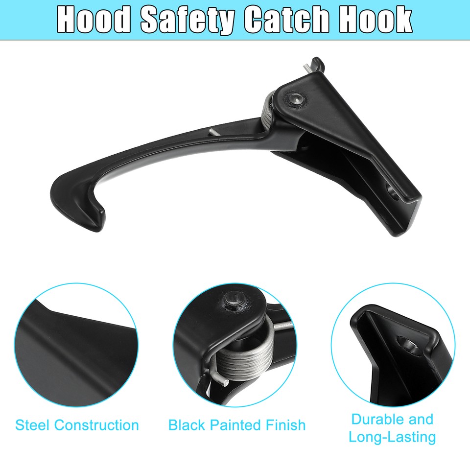 Hood Safety Catch Latch Hood Lock Hook 55395654AA for Jeep Wrangler ...