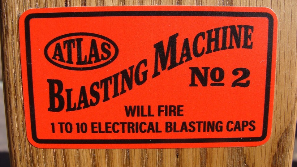dynamite blasting machine Jerome Az | eBay