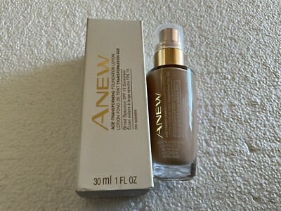 Avon Anew Age Transforming Liquid Foundation Creamy Natural SPF Expired ...
