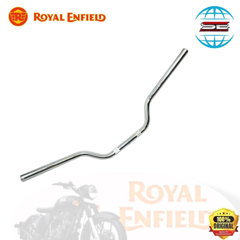 Royal Enfield Meteor 350 Handlebar Complete Chrome (1100224/B ...