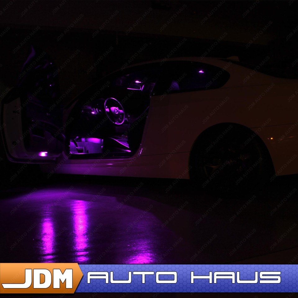 11x Purple Interior Map Dome LED Lights Package Kit Fit 2011-2015 Kia ...
