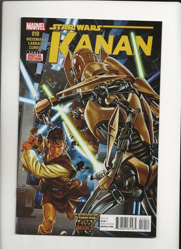 KANAN Last Padawan #10 1ST APPEARANCE FEEN RAU MARVEL STAR WARS REBELS ...