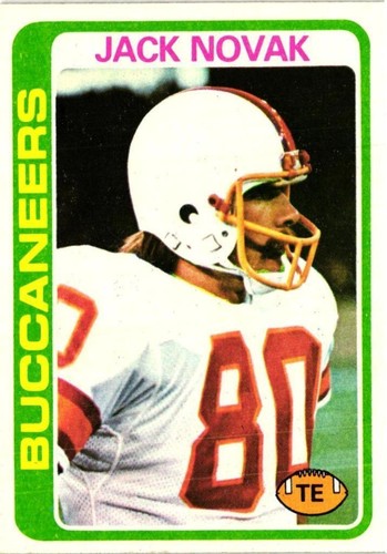JACK NOVAK 1978 Topps Football #294 FREE SHIP 50% OFF SALE ...