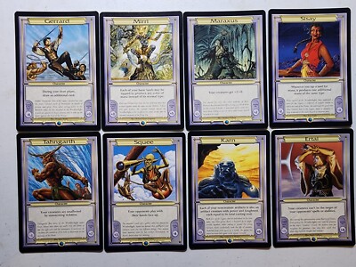 MTG Vanguard Rare 1997 VINTAGE COMPLETE Set Oversized Series #1 / 8 ...