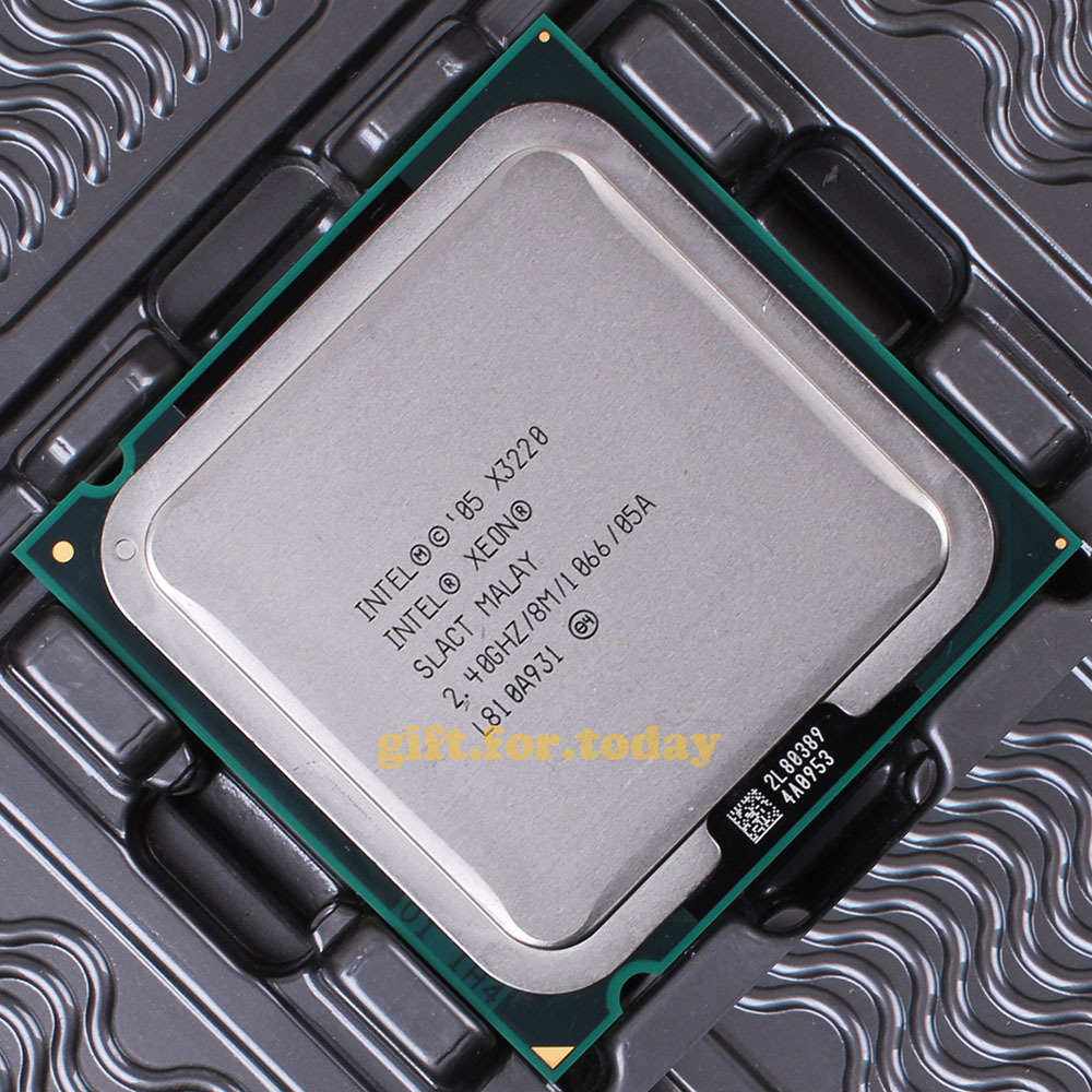 Original Intel Xeon X3220 2.4 GHz Quad-Core (HH80562QH0568M) Processor ...