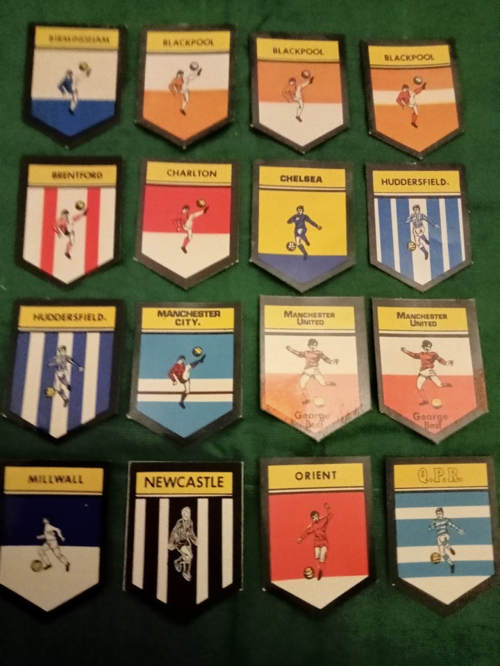 BAB Products 1970's football stickers | eBay UK
