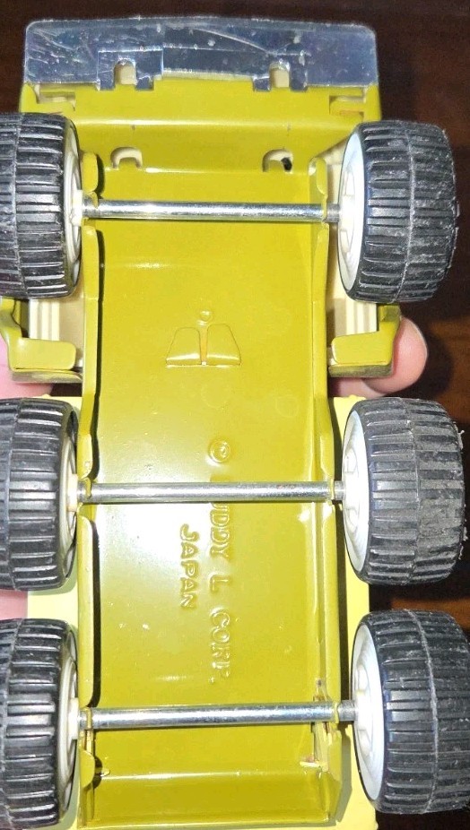 BUDDY L TANDEM AXLE DUMP TRUCK/STAKE TRUCK - VINTAGE - GREEN | eBay